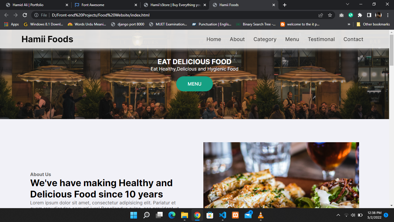 Hamid Ali | Portfolio